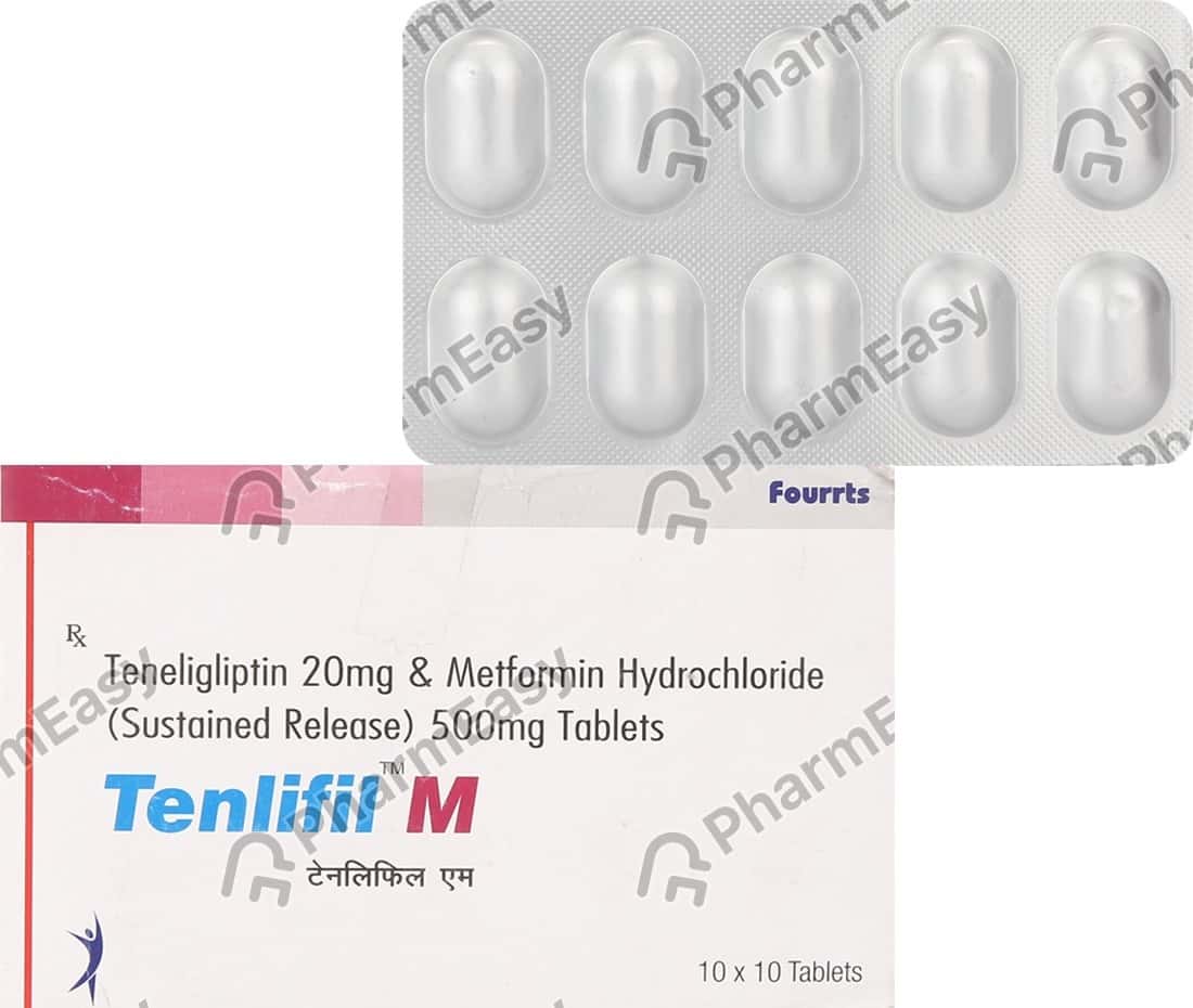 Tenlifil M Strip Of 10 Tablets: Uses, Side Effects, Price & Dosage ...