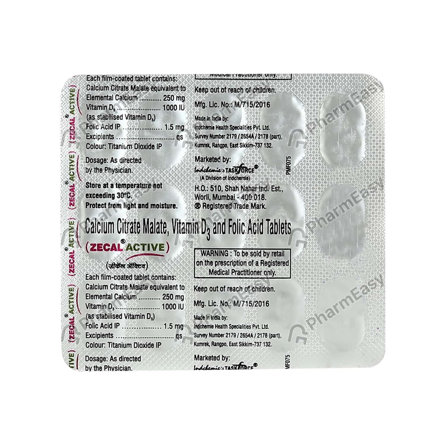 Buy Zecal Active Tab 15'S Online at Flat 18% OFF* | PharmEasy