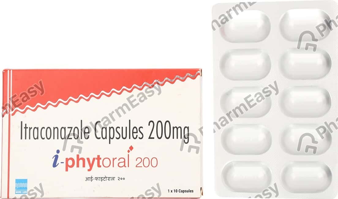 I Phytoral 200 MG Capsule (10): Uses, Side Effects, Price & Dosage ...