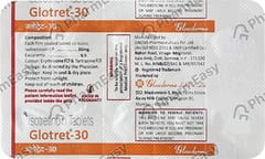 Glotret 30 MG Tablet (10): Uses, Side Effects, Price & Dosage | PharmEasy