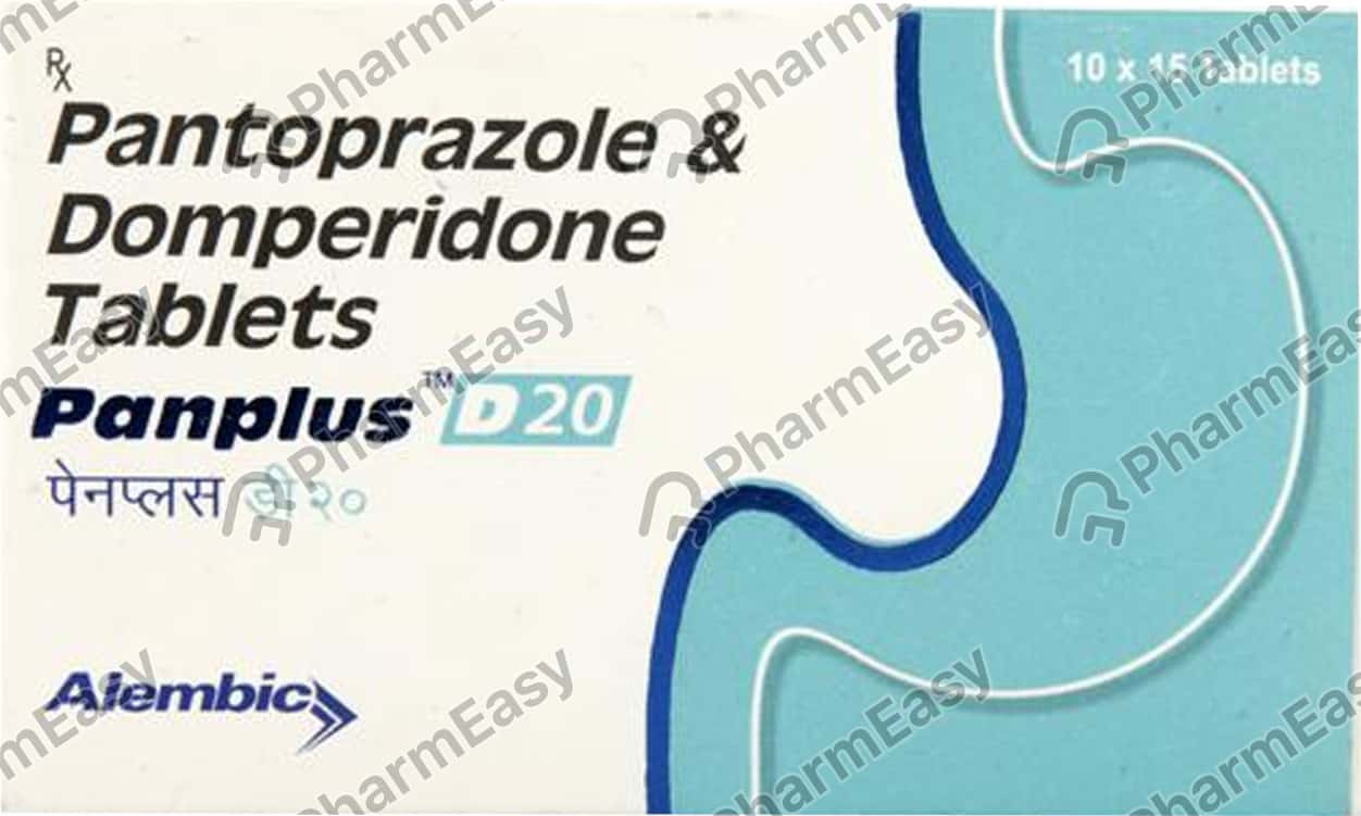 Panplus D 20mg Strip Of 15 Tablets: Uses, Side Effects, Price & Dosage ...