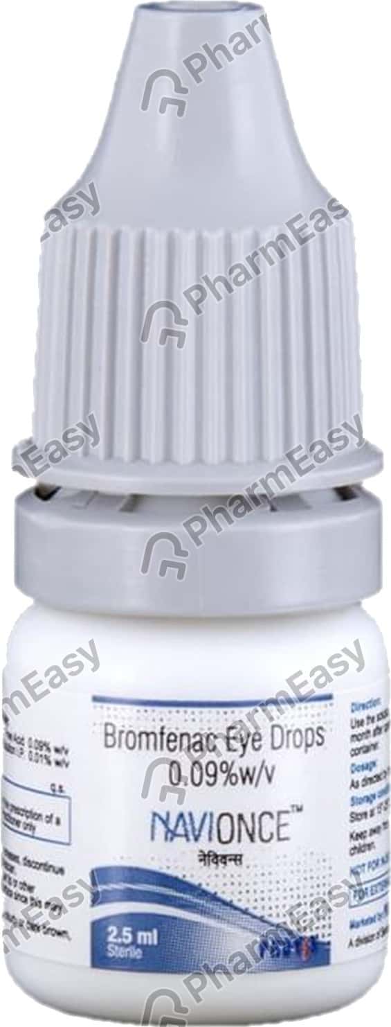 Navionce 0.09 % Eye Drop (2.5): Uses, Side Effects, Price, Dosage ...