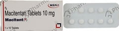 Macitent 10 MG Tablet (10): Uses, Side Effects, Price & Dosage | PharmEasy