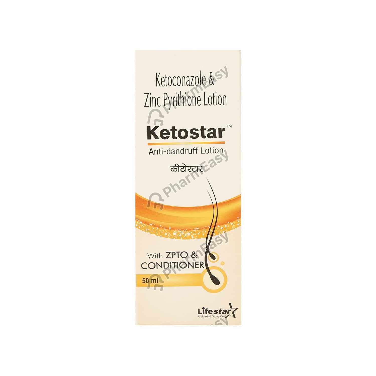 Buy Ketostar Anti Dandruff Lotion 50ml Online at Flat 18% OFF* | PharmEasy
