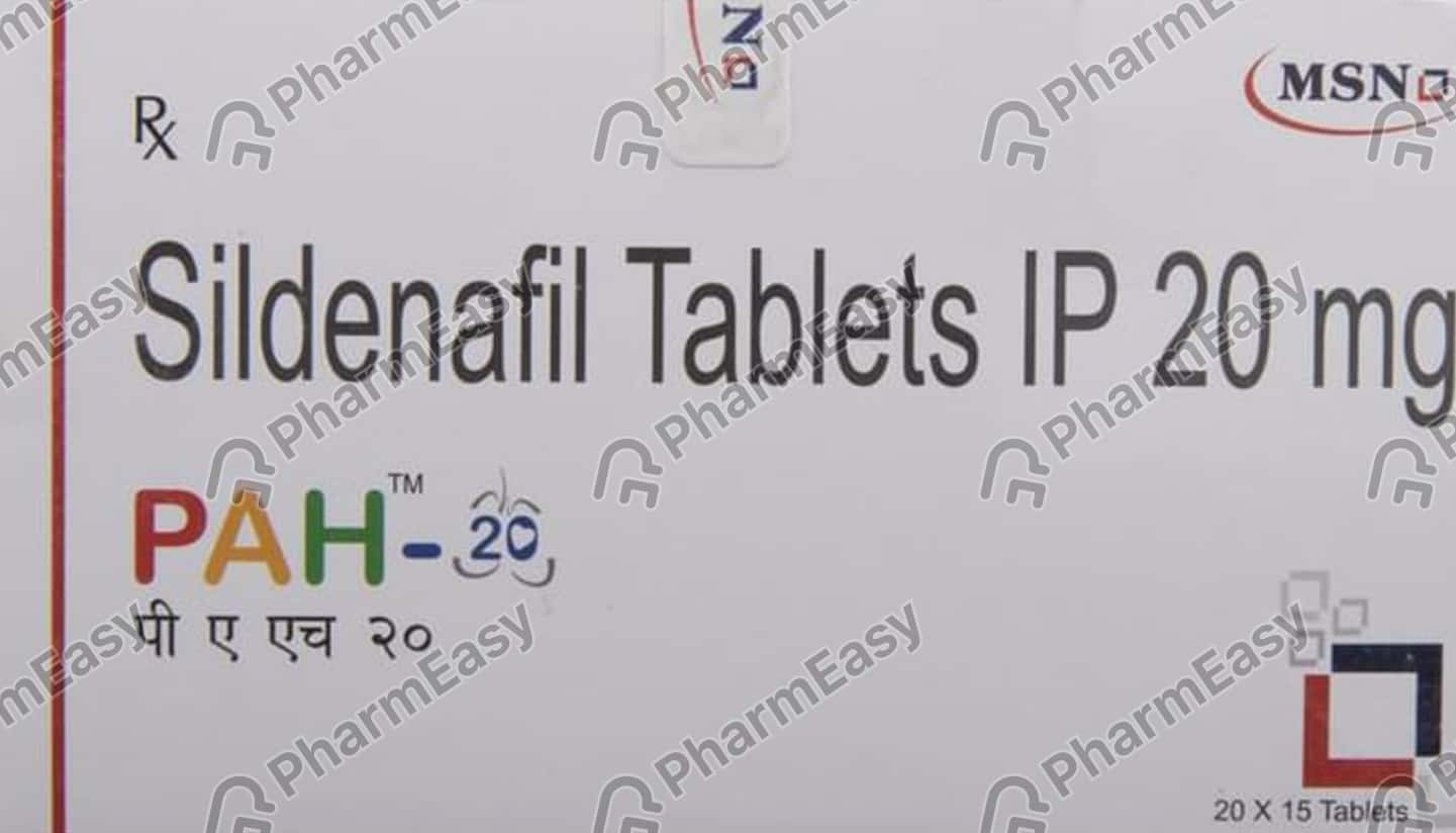 Pah-20 Tablet: Uses, Side-effects, Price, Dosage & More Info - PharmEasy