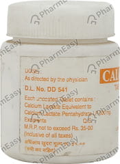 Buy CALCIUM LACTATE TABLETS 100'S Online & Get Upto 60% OFF at PharmEasy