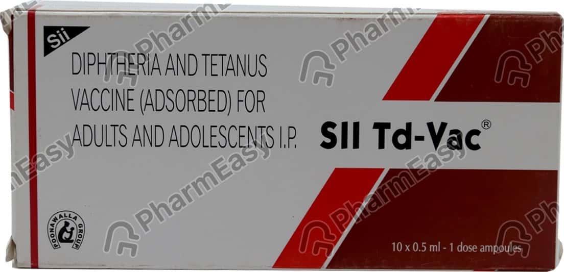 Sii Td Vac Vaccine 0.5ml: Uses, Side Effects, Price & Dosage | PharmEasy