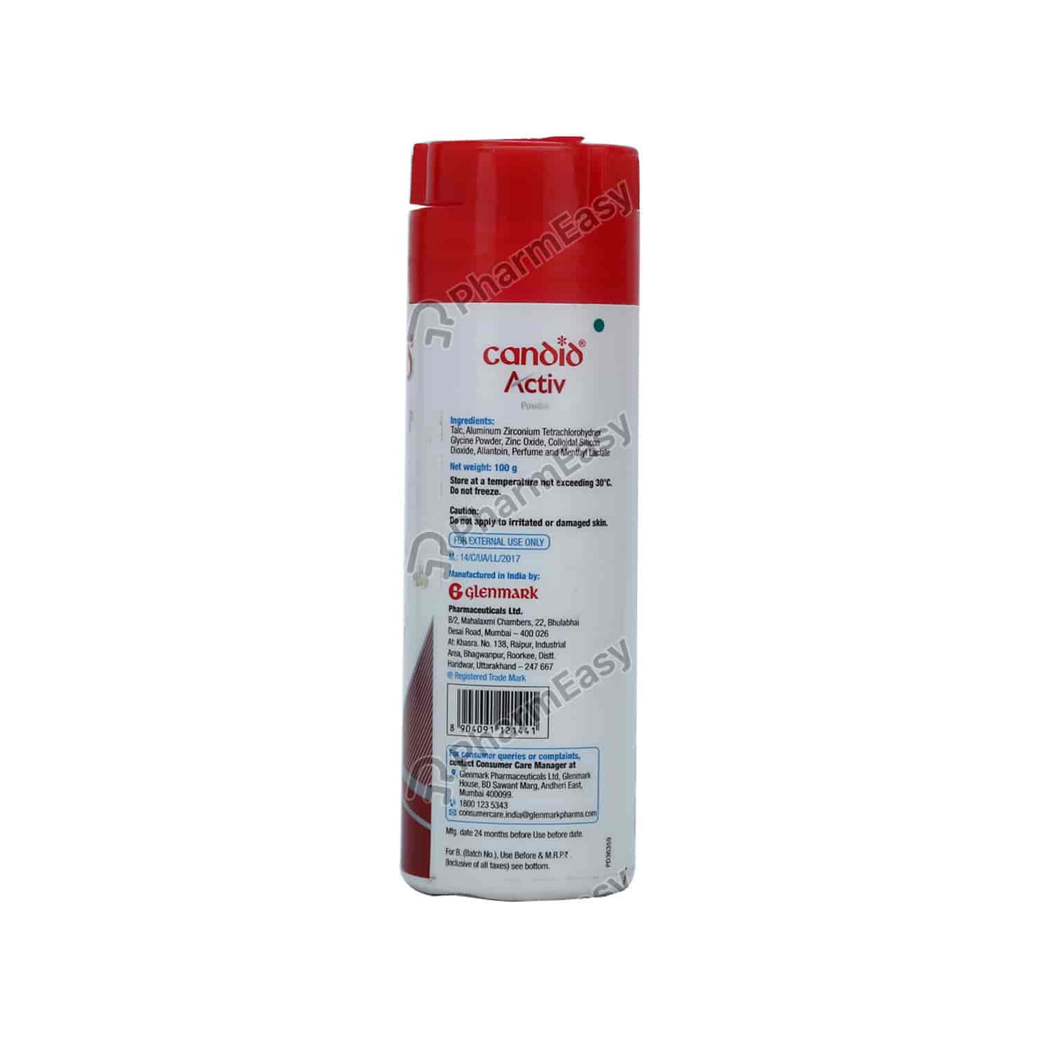 Buy Candid Activ Antiperspirant Powder 100g Online & Get Upto 60% OFF ...