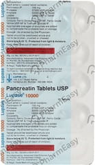 Lupase 10000 Strip Of 10 Tablets: Uses, Side Effects, Price & Dosage ...