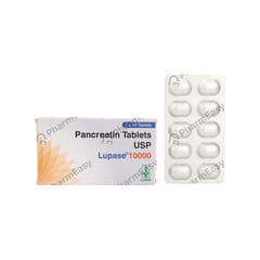 Buy Lupase 10000 Tablet 10'S Online at Flat 18% OFF* | PharmEasy