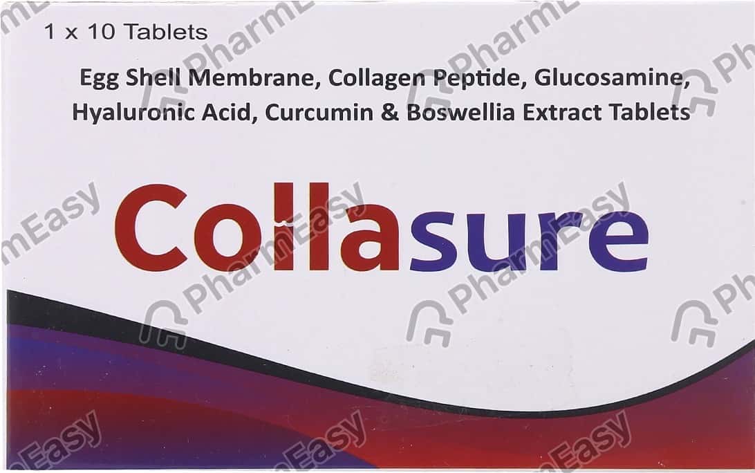 Buy Collasure Strip Of 10 Tablets Online & Save Up to 24% at PharmEasy