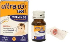Ultra D3 800 IU/ML Oral Liquid (15): Uses, Side Effects, Price & Dosage ...