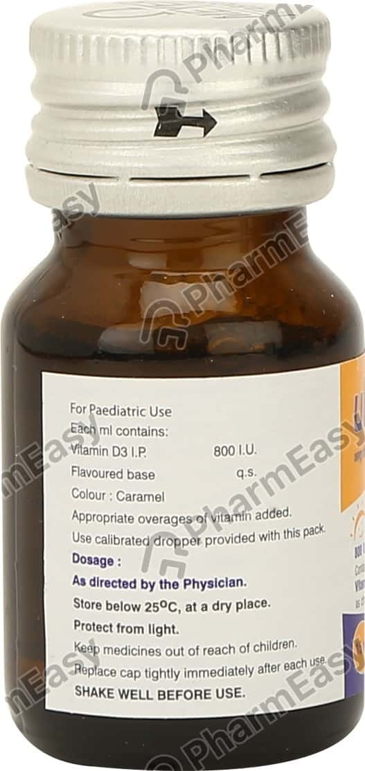 Ultra D3 800 IU/ML Oral Liquid (15): Uses, Side Effects, Price & Dosage | PharmEasy