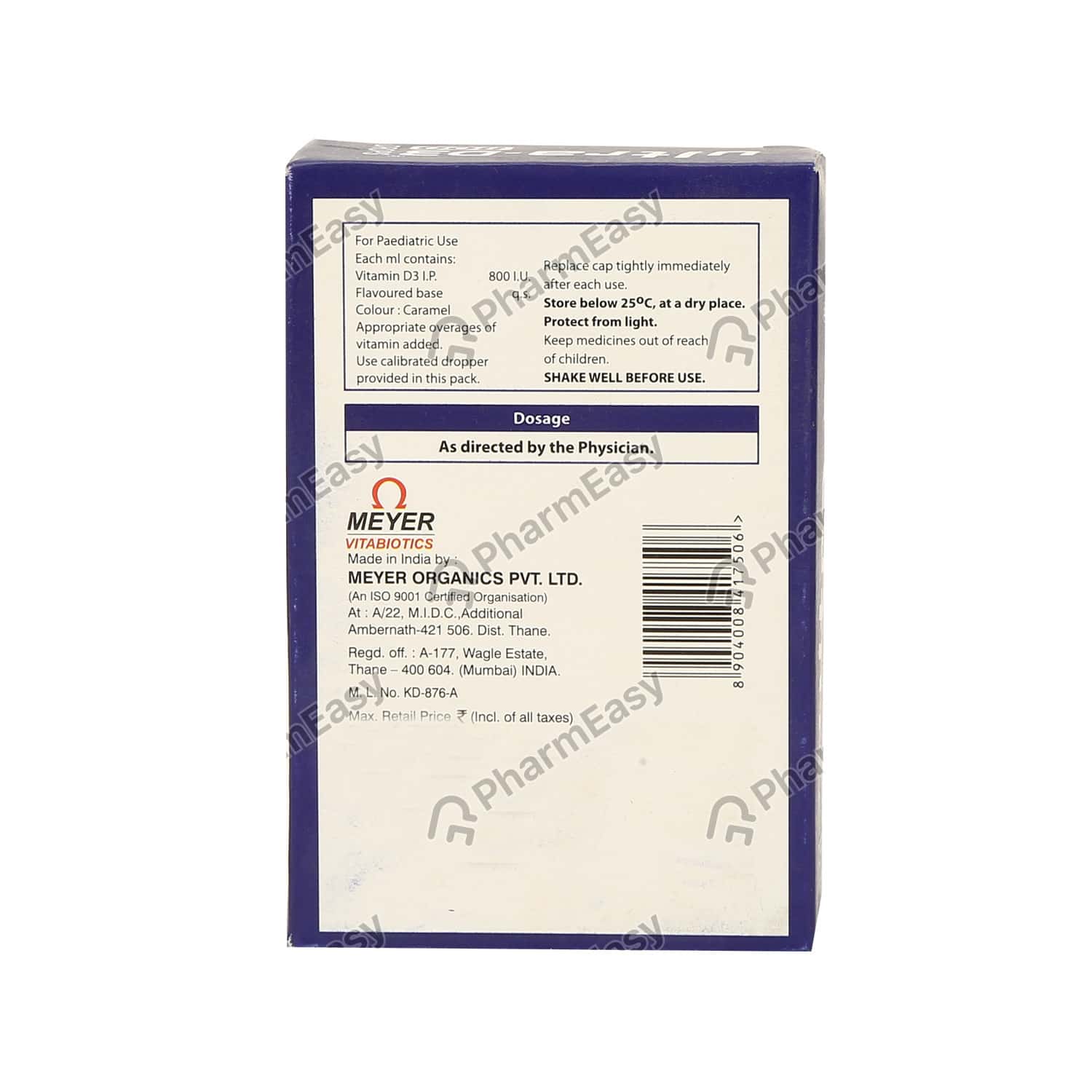 Buy Ultra D3 8000 IU Oral Liquid (15) Online at Flat 18% OFF* | PharmEasy