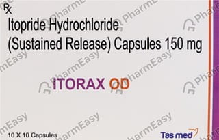 Itorax Od 150 MG Capsule (10): Uses, Side Effects, Price & Dosage ...