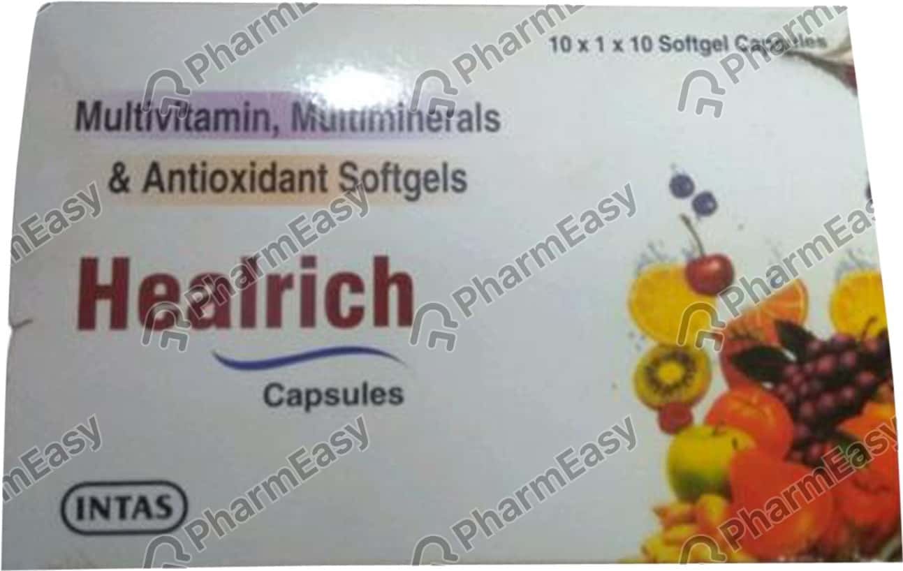 Buy Healrich Capsule (10) Online at Flat 15% OFF | PharmEasy
