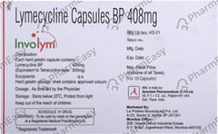 Involym 408 MG Capsule (15): Uses, Side Effects, Price & Dosage | PharmEasy