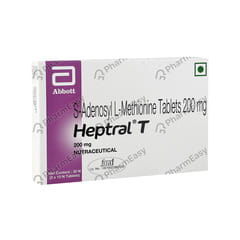 Buy Heptral T 200 MG Tablet (15) Online at Flat 18% OFF* | PharmEasy