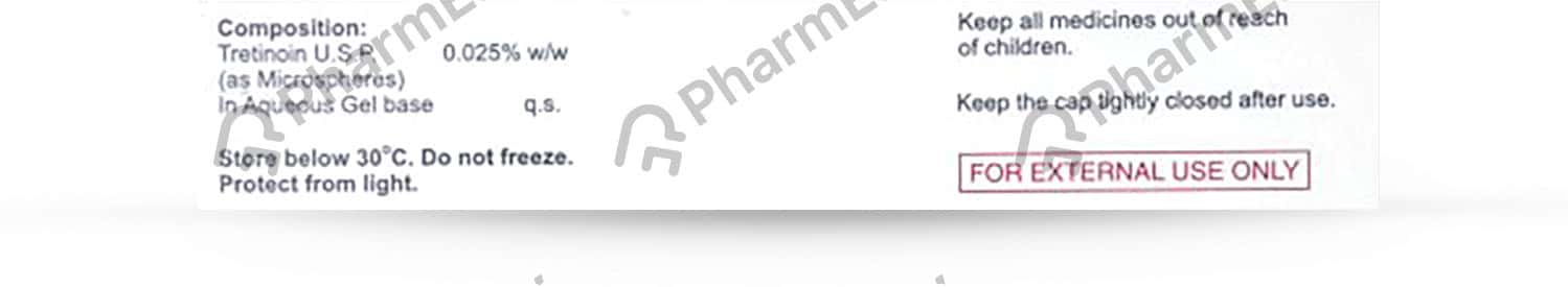 Revize Micro 0.025 %W/W Gel (20): Uses, Side Effects, Price & Dosage ...