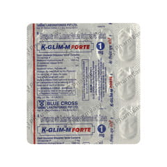 K Glim M Forte 1mg Tab 15'S - Uses, Side Effects, Dosage, Composition ...