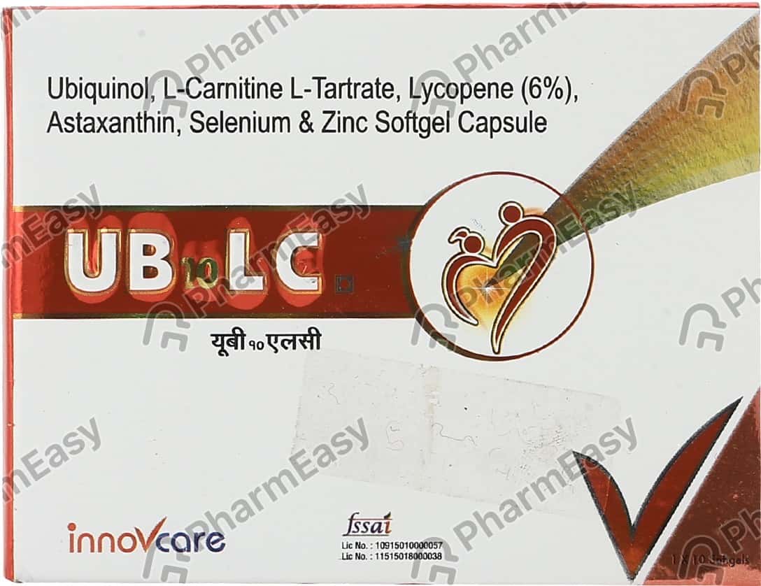 Buy Ub 10 Lc Strip Of 10 Capsules Online & Save Up to 24% at PharmEasy