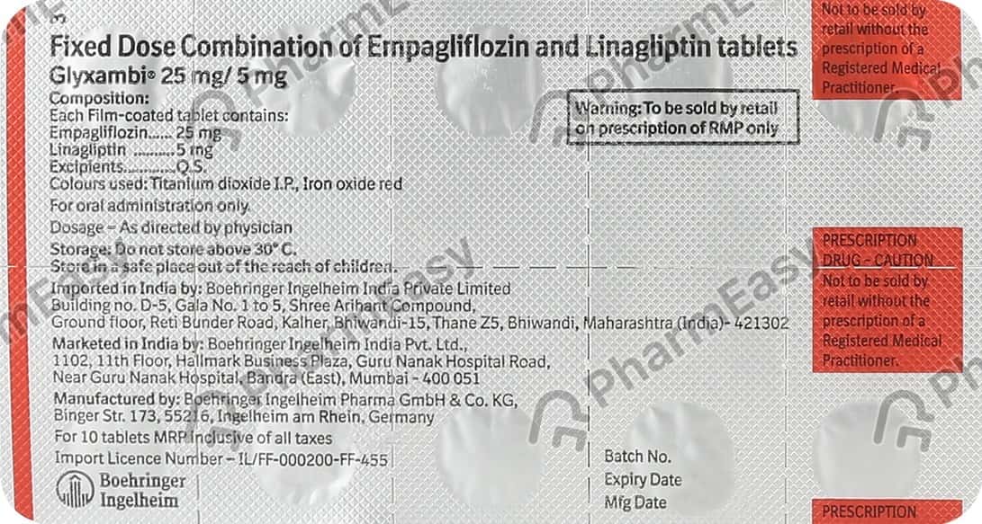 Empagliflozin 25 Mg Brands In India Generic Jardiance