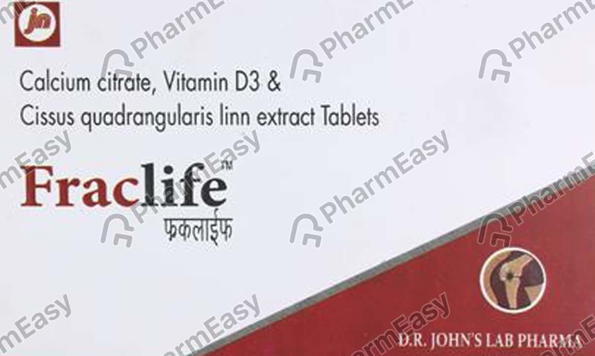 Buy Fraclife Tablet (10) Online at Flat 15% OFF | PharmEasy
