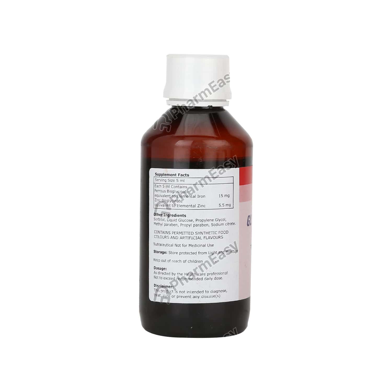 Buy Glyzifer Nm Syrup (150) Online at Flat 15% OFF | PharmEasy