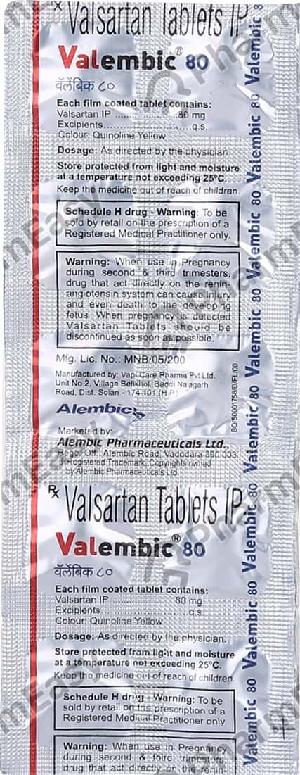 Diovan 80 MG Tablet (28): Uses, Side Effects, Price, Dosage ...