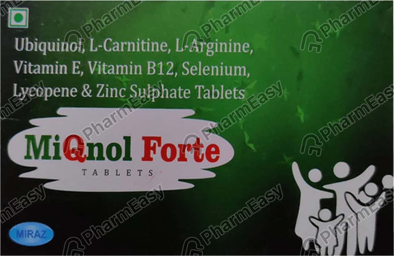 Buy Miqnol Forte Tablet (10) Online at Flat 15% OFF | PharmEasy