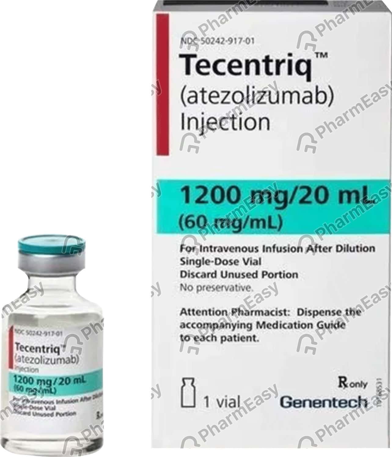 Buy Tecentriq 60 MG/ML Solution For Infusion (20) Online at Flat 15% ...