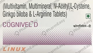 Buy Cognivel D Tablet (10) Online at Flat 18% OFF | PharmEasy
