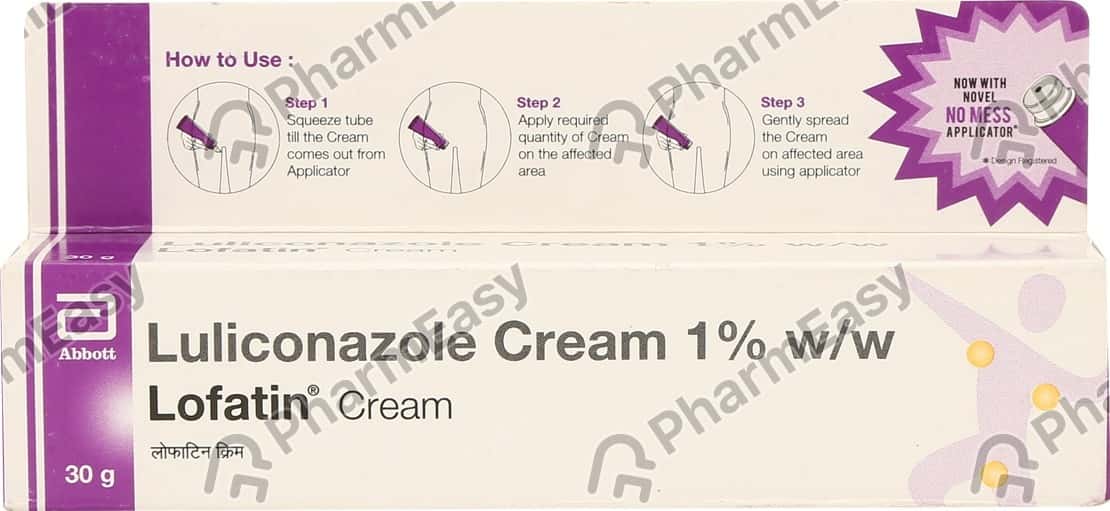 Lofatin 1 % Cream (30): Uses, Side Effects, Price & Dosage | PharmEasy
