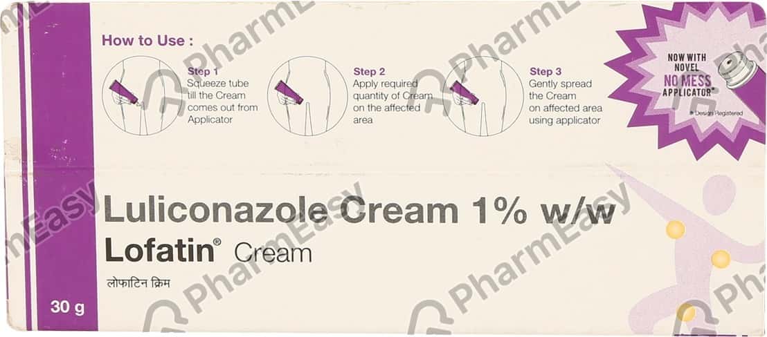 Lofatin 1 % Cream (30): Uses, Side Effects, Price, Dosage & Composition ...