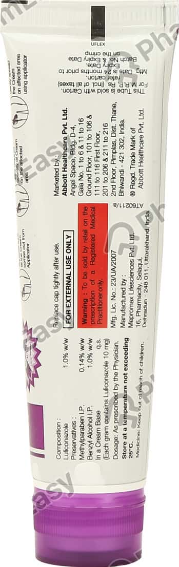 Lofatin 1 % Cream (30): Uses, Side Effects, Price & Dosage | PharmEasy