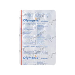 Olymprix 20 MG Tablet (15) - Uses, Side Effects, Dosage, Composition ...