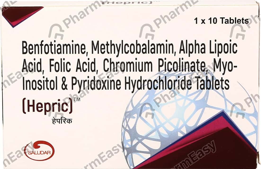 Buy Hepric Strip Of 10 Tablets Online at Flat 15% OFF | PharmEasy