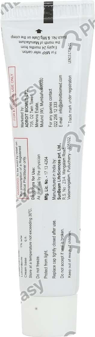 Lenin 1 %W/W Cream (15): Uses, Side Effects, Price & Dosage | PharmEasy
