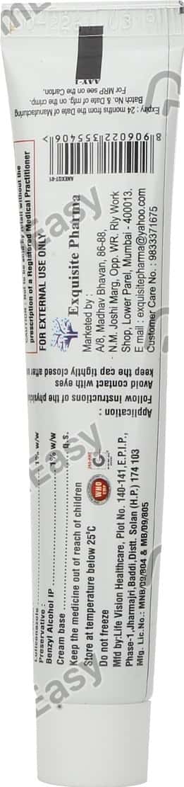 Buy Lulirest 1 % Cream (10) Online at Flat 15% OFF | PharmEasy