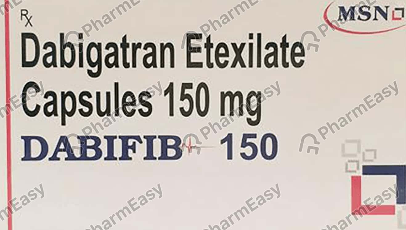 Dabifib 150 MG Capsule (10): Uses, Side Effects, Price & Dosage | PharmEasy