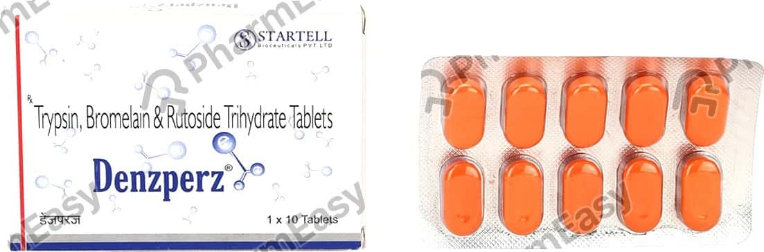Denzperz Strip Of 10 Tablets: Uses, Side Effects, Price & Dosage ...