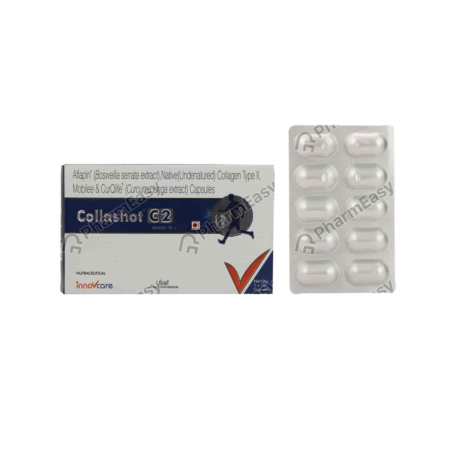Buy Collashot C2 Cap 10'S Online at Flat 18% OFF* | PharmEasy