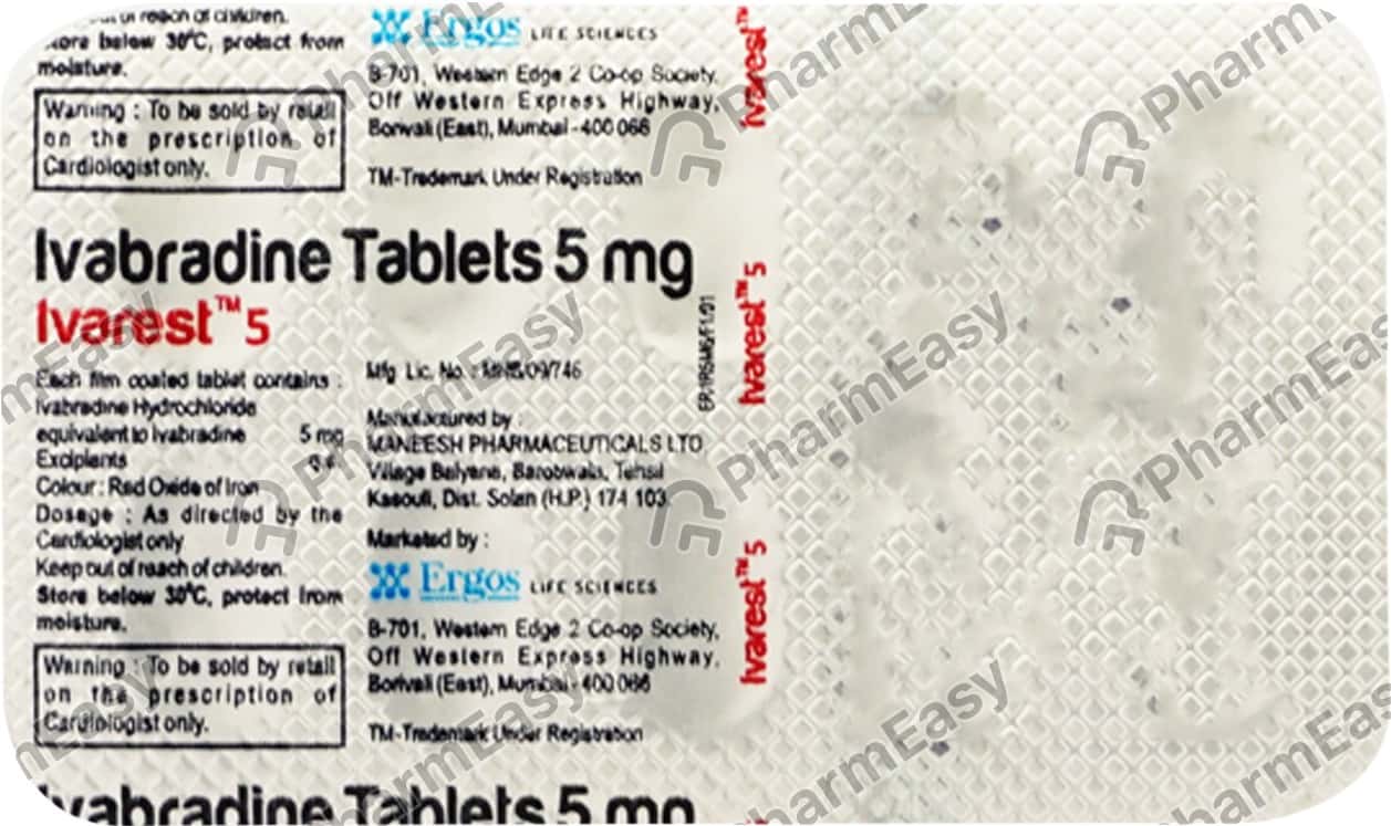 Ivarest 5 MG Tablet (10): Uses, Side Effects, Price & Dosage | PharmEasy