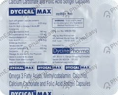 Dycical Max Capsule: Uses, Side-effects, Price, Dosage & More Info ...
