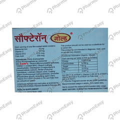 Softeron Gold Tablet: Uses, Side-effects, Price, Dosage & More Info ...