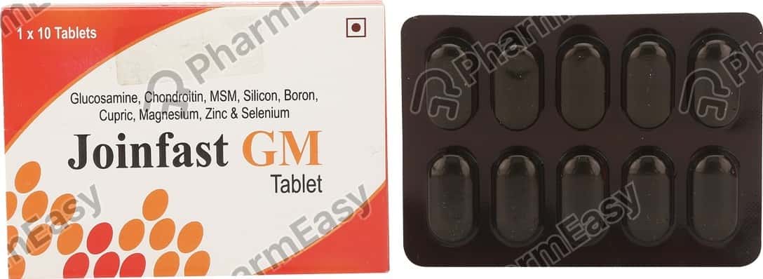 Buy Joinfast Gm Strip Of 10 Tablets Online at Flat 15% OFF | PharmEasy