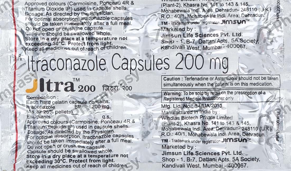 Jitra 200 MG Capsule (10): Uses, Side Effects, Price & Dosage | PharmEasy