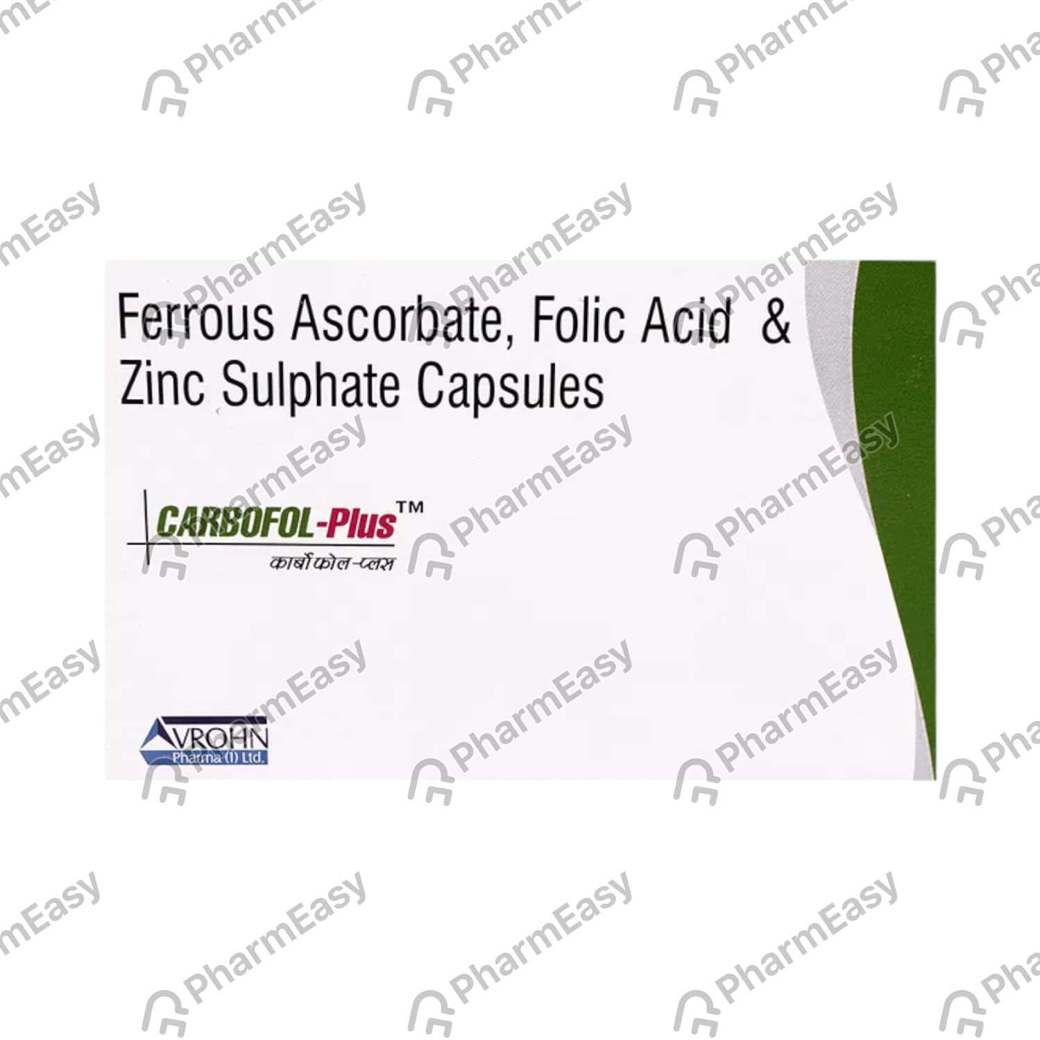 Carbofol Plus Strip Of 10 Capsules: Uses, Side Effects, Price & Dosage ...