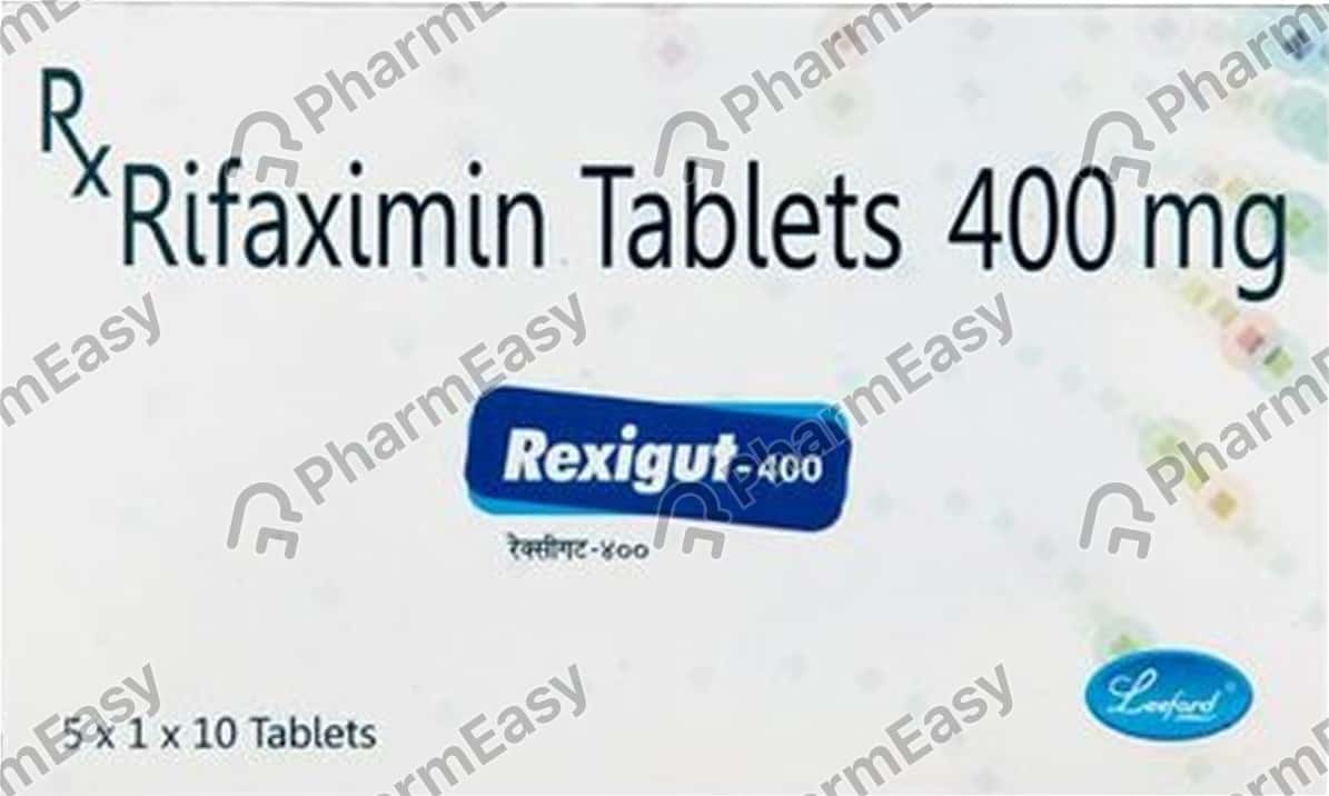 Rexigut 400 MG Tablet (10): Uses, Side Effects, Price & Dosage | PharmEasy