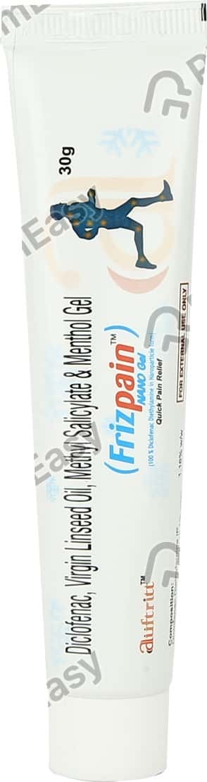 Buy Frizpain Nano Gel 30gm Online at Flat 15% OFF | PharmEasy